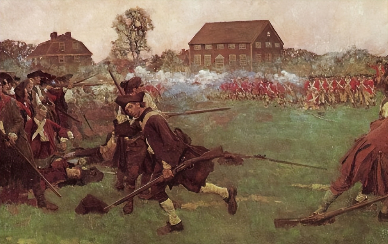 The Battle of Xington, which aroused the anger of the colonial people ...