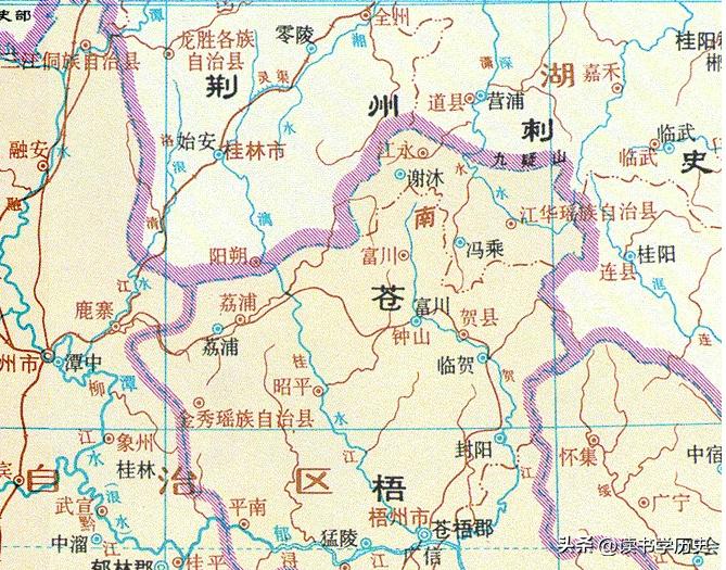 Through the map, understand the historical changes of Guilin from ...