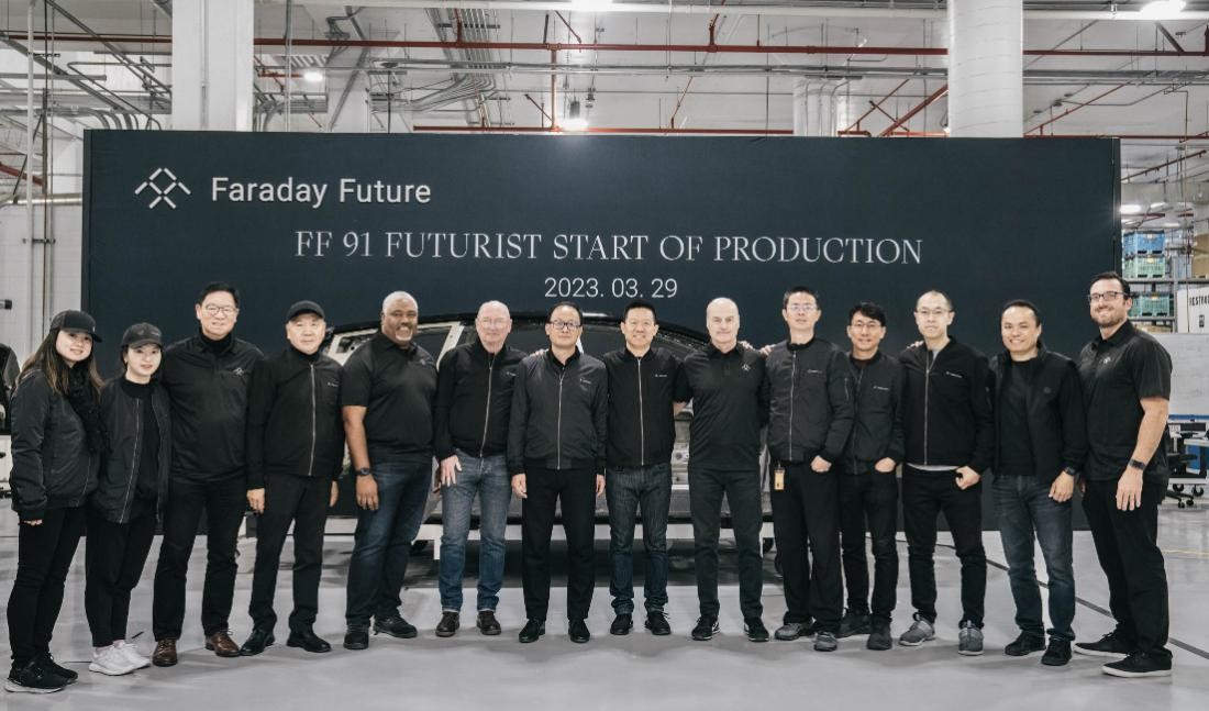 FF US factory started production of FF 91 Jia Yueting said that 9 years ...
