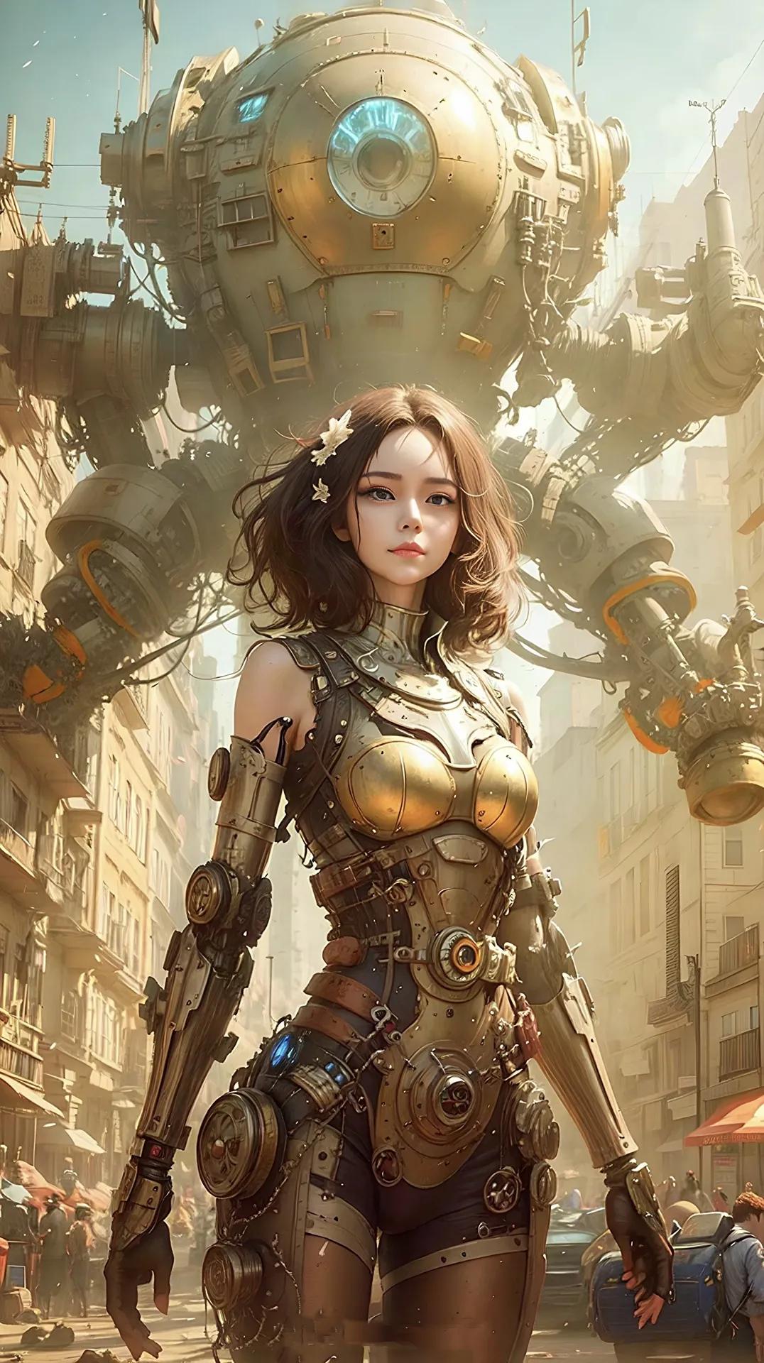 Mecha Goddess, Iron Beast and Battle Flower, do you love such ...