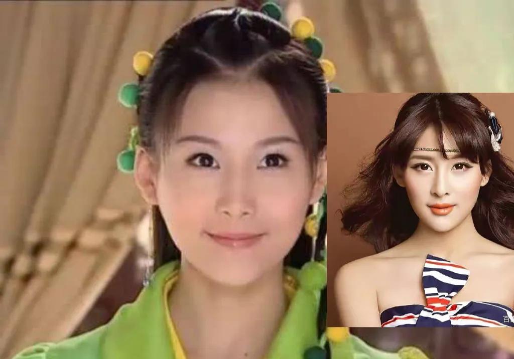 The "three goddesses" of childhood, Jia Qing chose plastic surgery, Liu ...