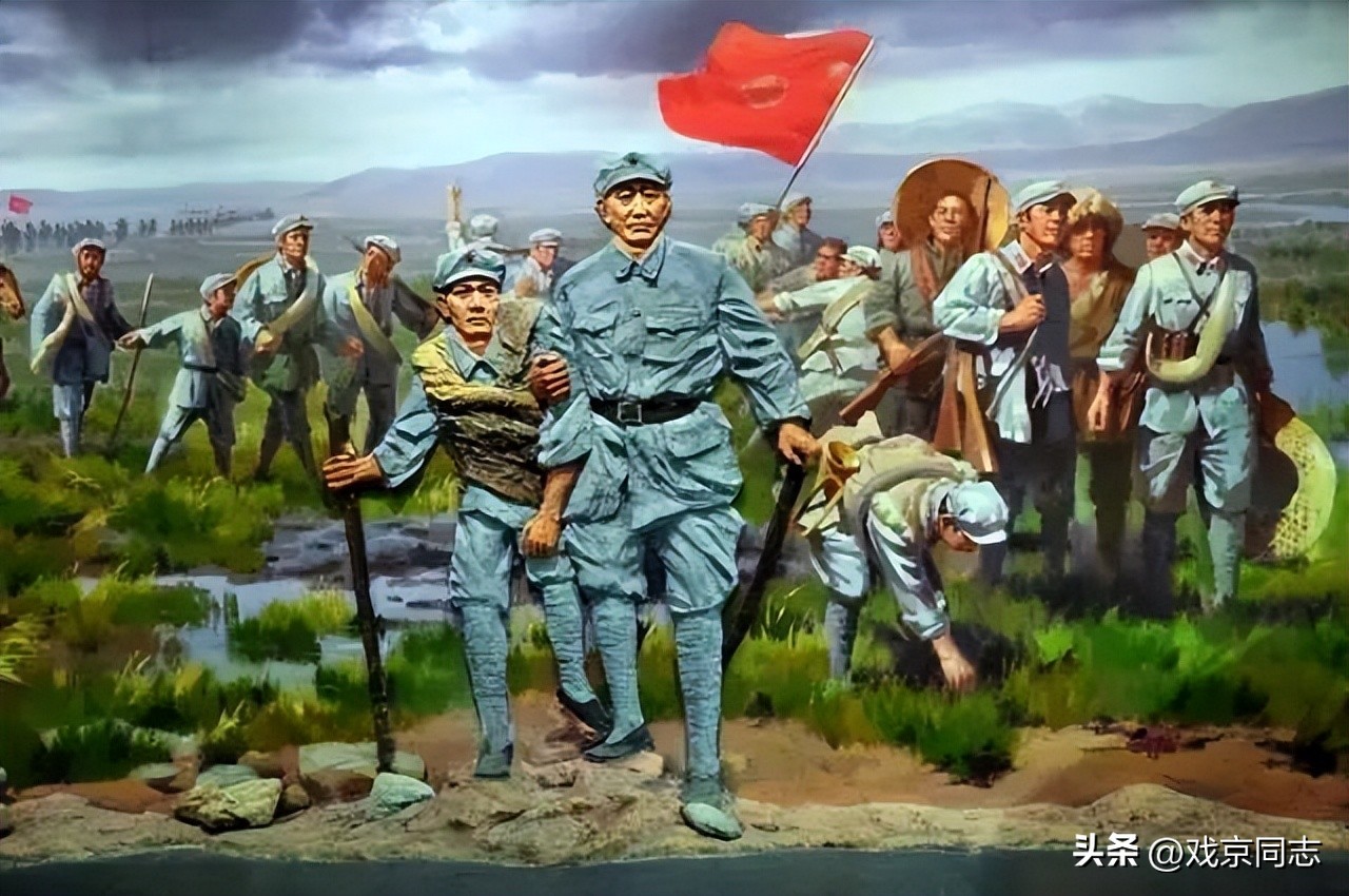 During the Long March of the Red Army, a team went in the wrong ...