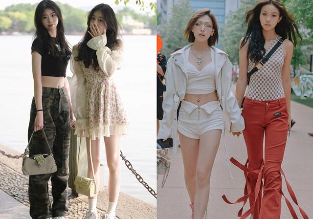 Take a look at these outfits of girls in Hangzhou: Backless and backless outfits have become a ...