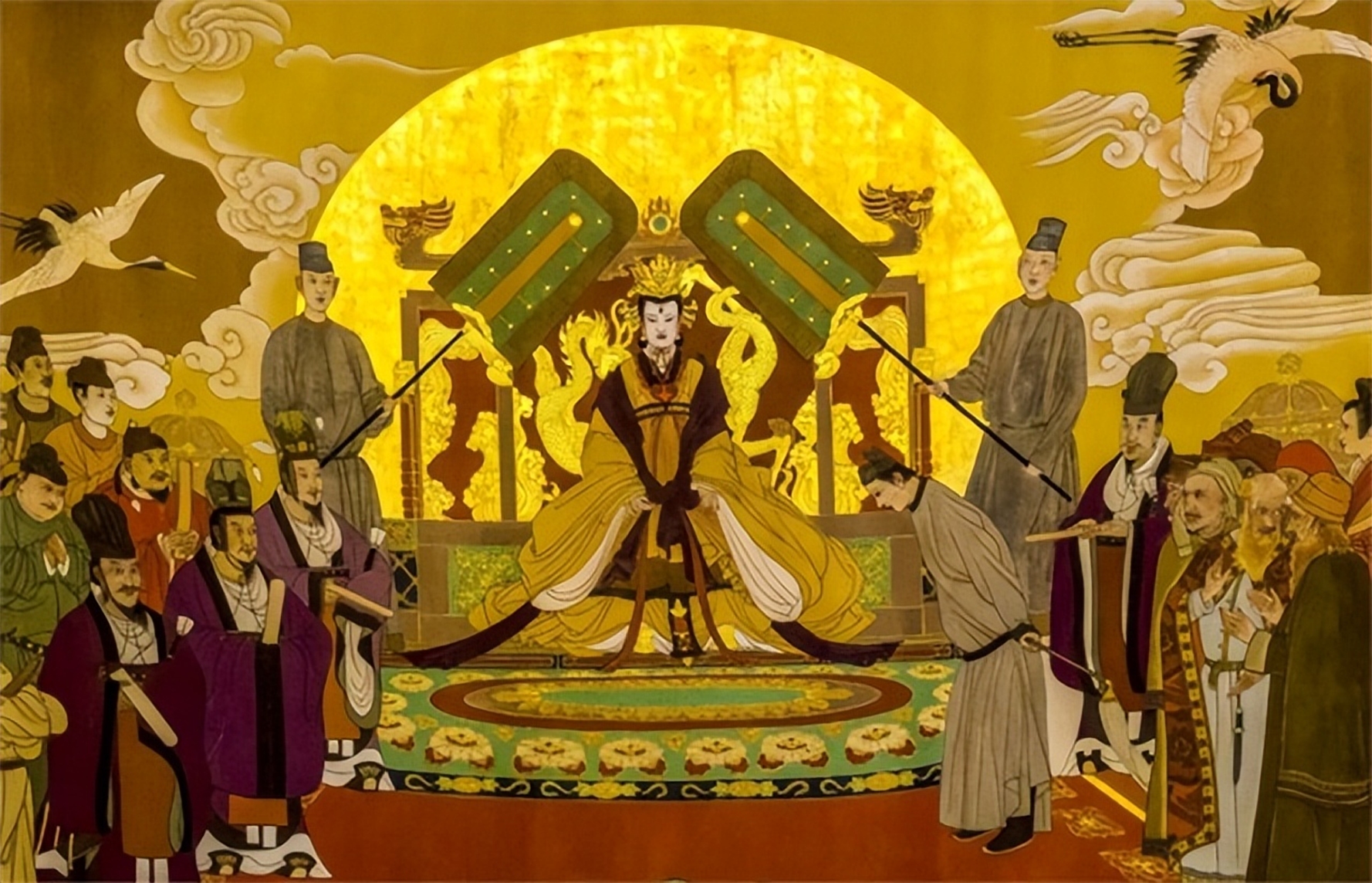 Before Wu Zetian died, an 80-year-old man came to her bed, Wu Zetian ...