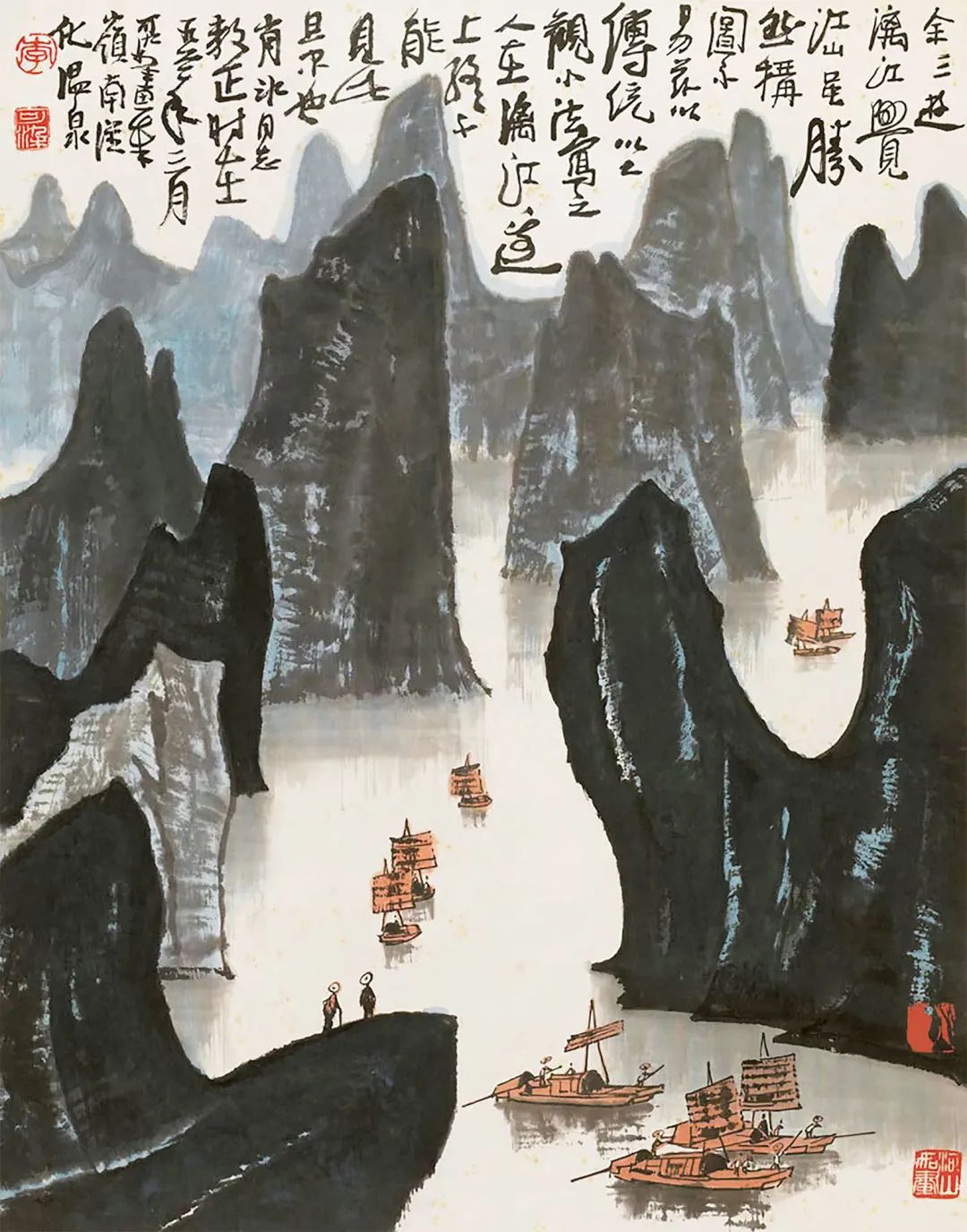 There are still 4 days left before the 2022 spring auction, Li Keran's ...