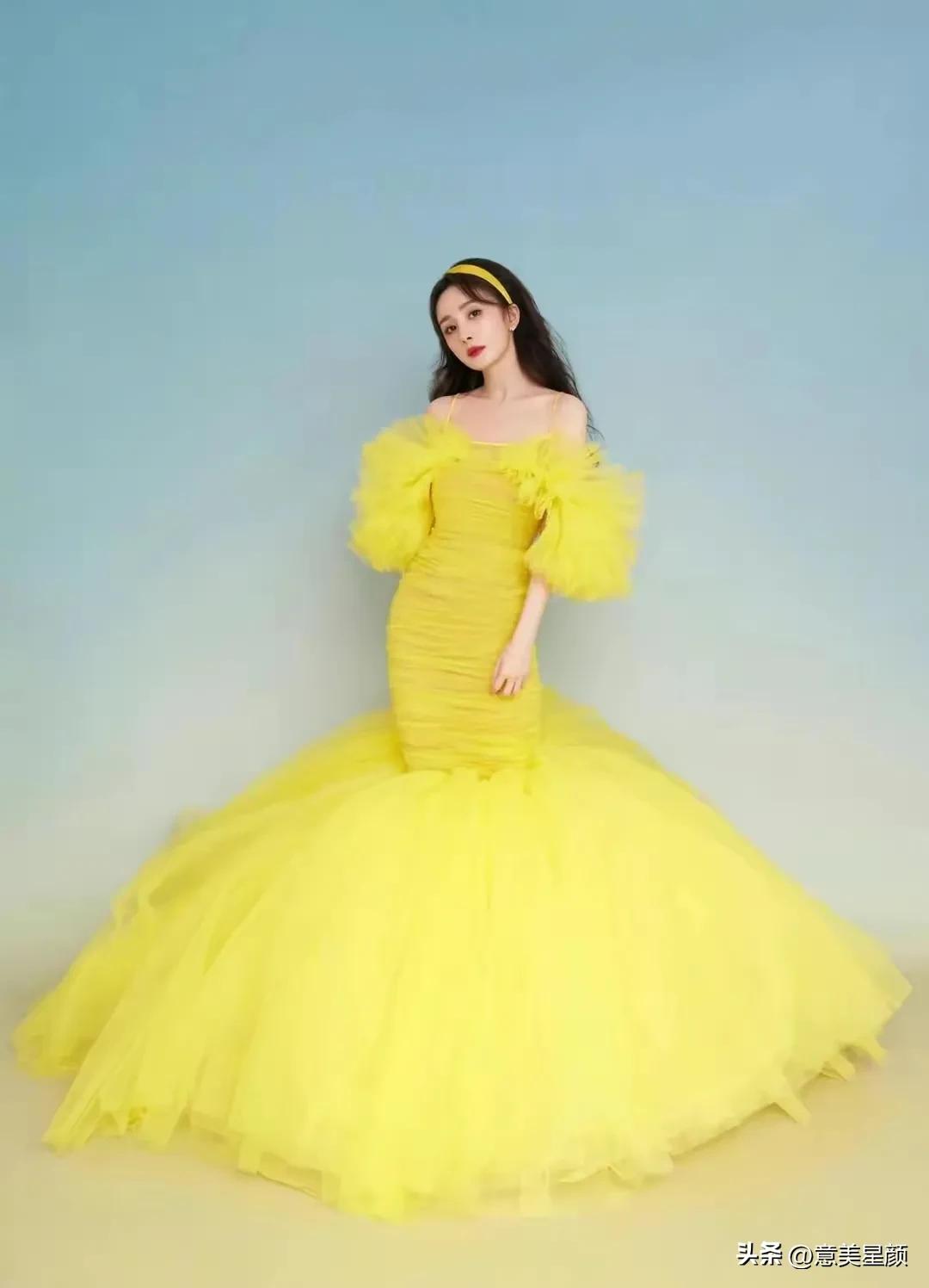 Twenty actresses wear yellow dresses, who is the most beautiful - iNEWS
