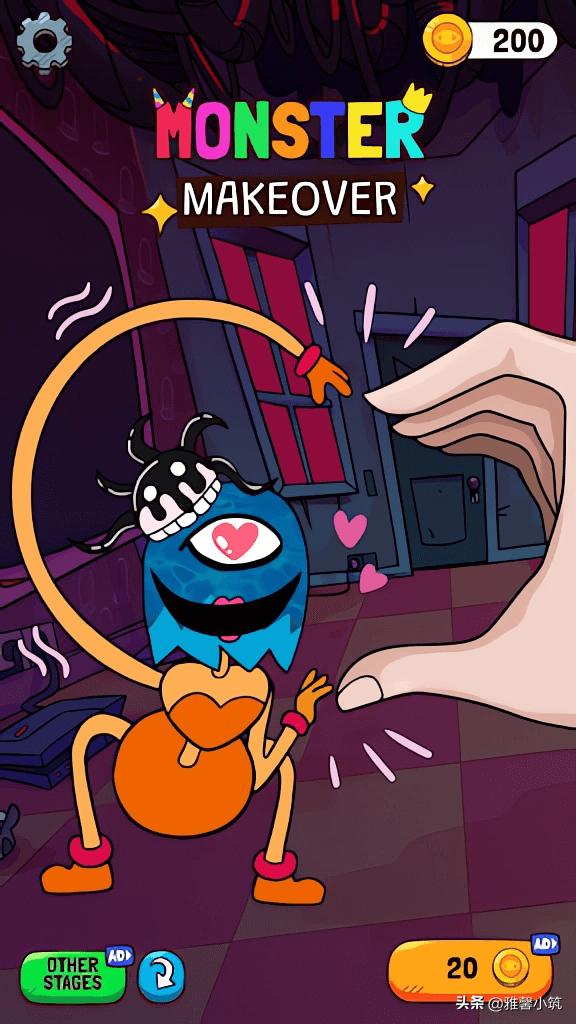 Customize monsters! Horror dress-up mobile game "Monster Makeover" implements monster ...