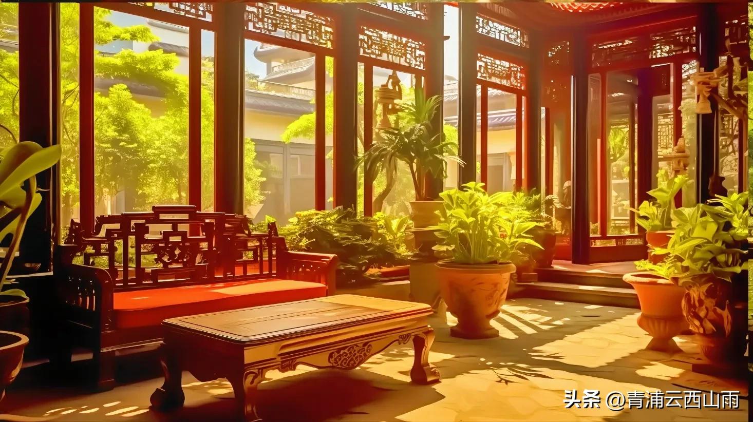 Chinese courtyard design layout (indoor) - iNEWS