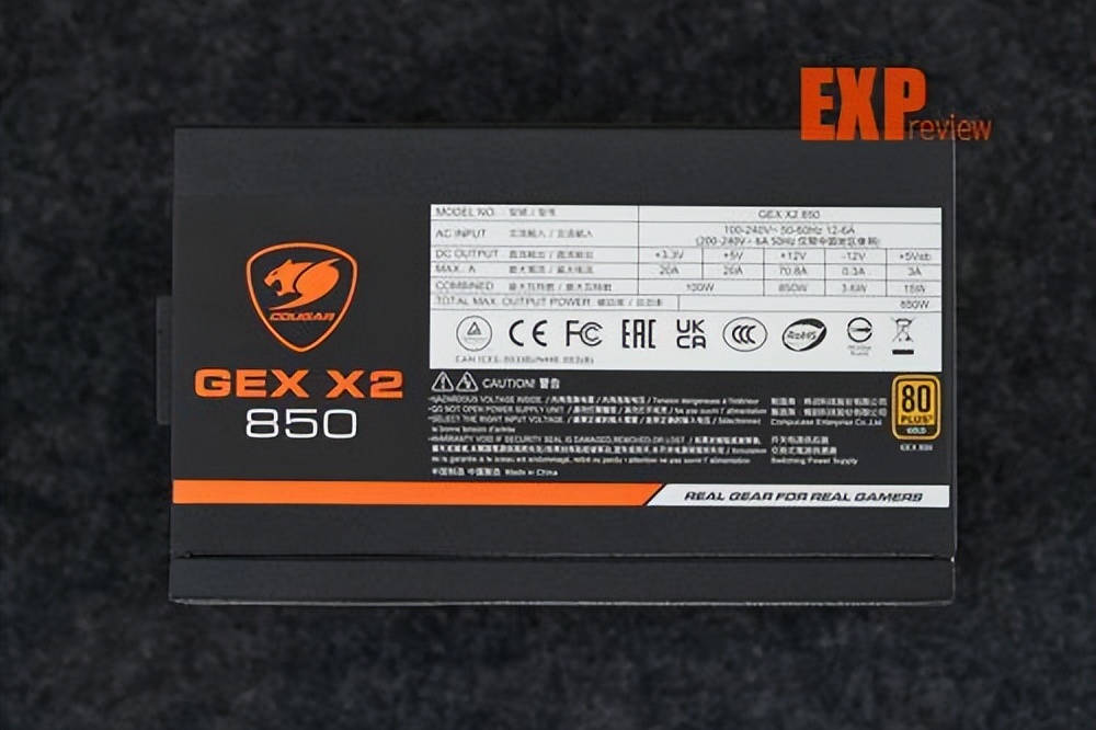 Gujia GEX X2 850 power supply evaluation: a mainstream product with a low-key shape but reliable ...
