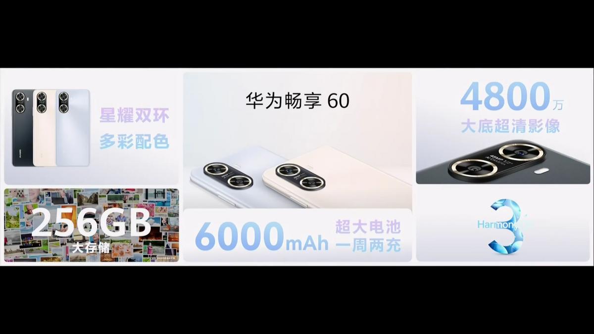 Comparing the three Huawei Enjoy 60 series mobile phones, what are the ...