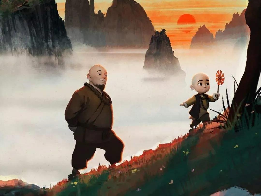 When a Zen master was dying, he gave a "last lesson" to four disciples ...