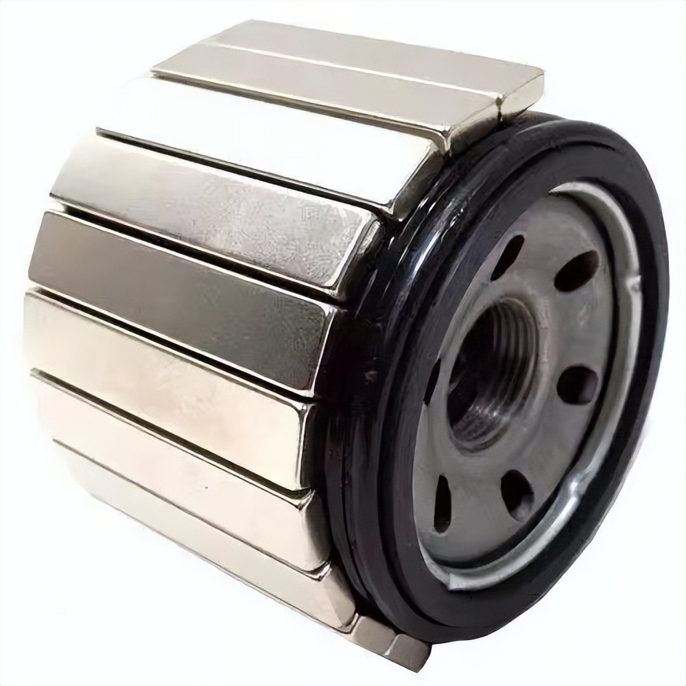 Is it useful to put a magnet on the oil filter to attract iron filings ...