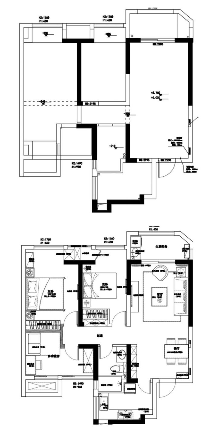 96 square meters of fresh Nordic style, reasonable renovation ...