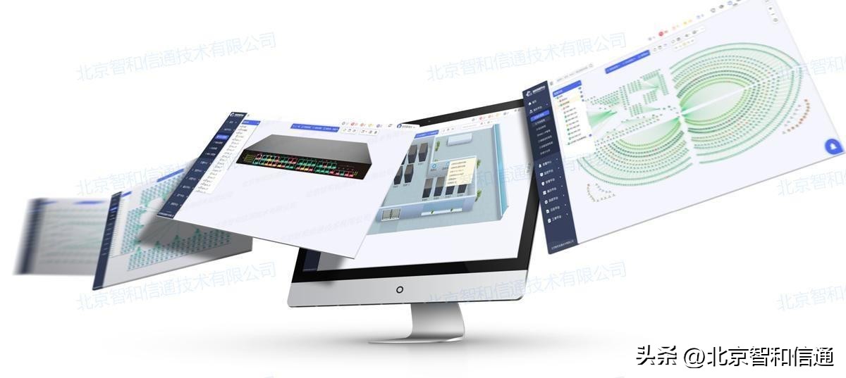 Network topology visualization presentation scheme - iMedia