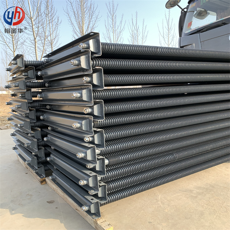 Hot water finned tube radiator steel aluminum composite finned tube ...