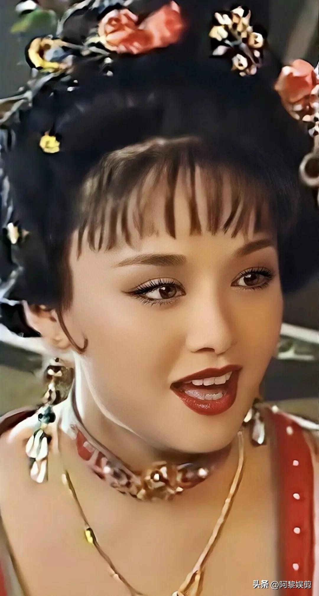 Concubine Xiao Shu played by Yu Hui: national beauty and heavenly appearance, immortal and ...