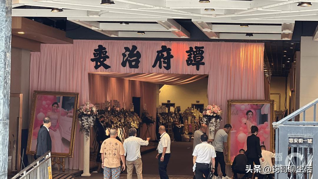 The funeral of Alan Tam's ex-girlfriend Cai Tianfeng was exposed, her ...