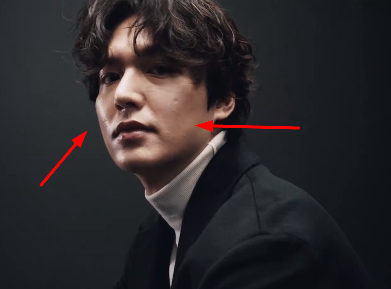 Lee Min Ho's appearance has completely collapsed, his skin is slack and ...