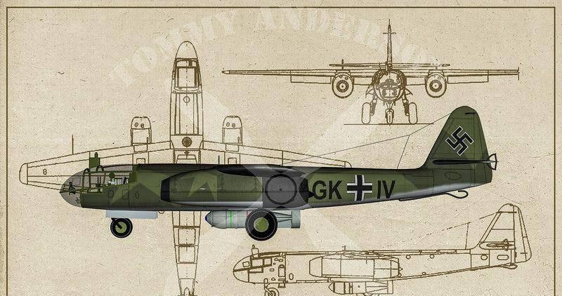 Original pioneer ahead of its time: Nazi AR234, the world's first jet ...
