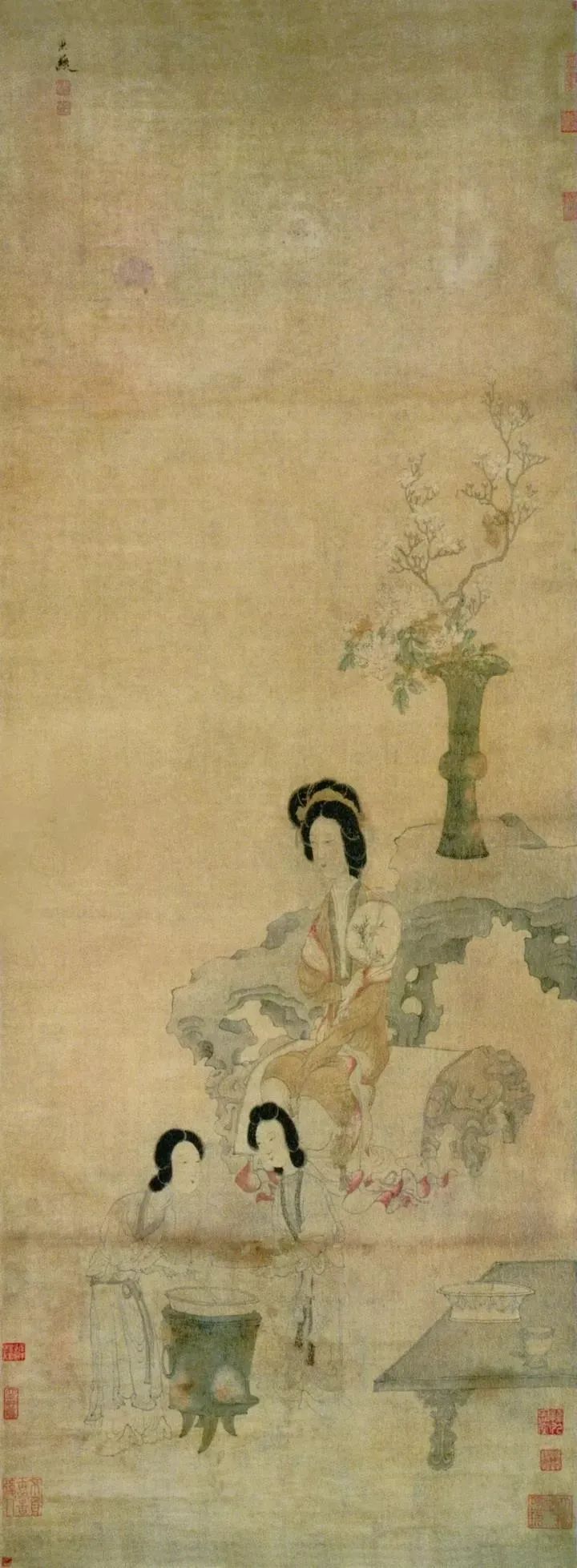 Chen Hongshou's paintings of beautiful women with stories! - iNEWS