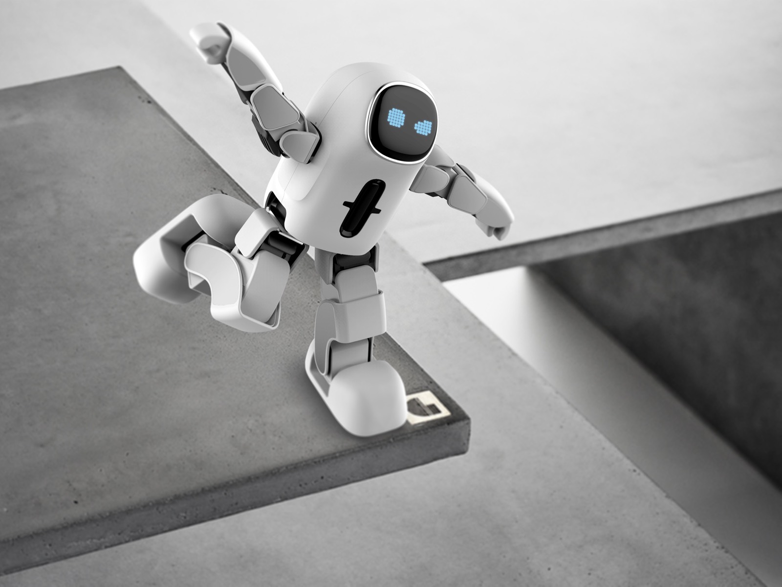 To explore the influence of the degree of robot anthropomorphism on ...