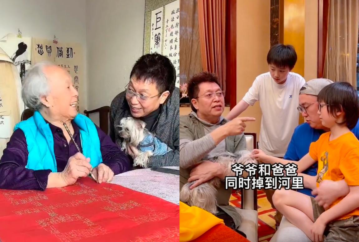 63-year-old CCTV Wang Weinian works hard for fitness!The skin is loose ...