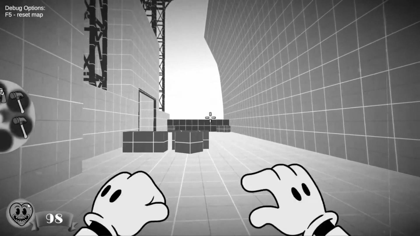 1930s black and white cartoon style FPS game "Mouse" on Steam - iNEWS