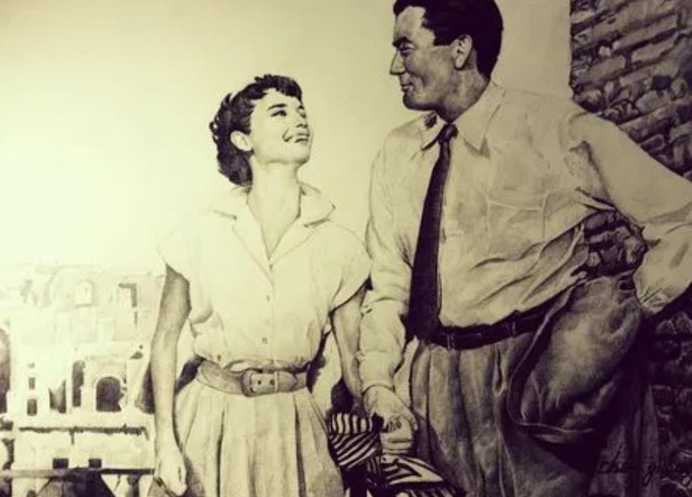 The movie "Roman Holiday" impresses the hearts of the audience with its ...