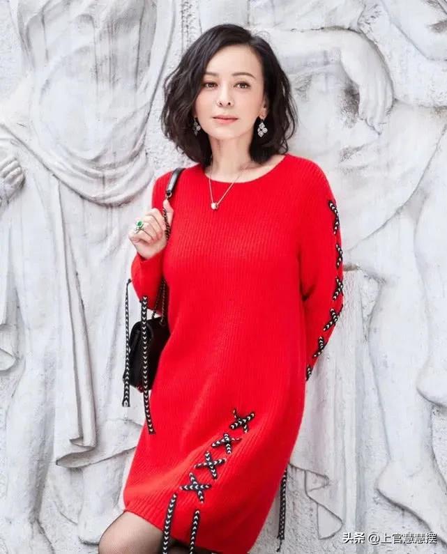 Actress Wang Lin looks like a bad guy, but she is actually a good ...