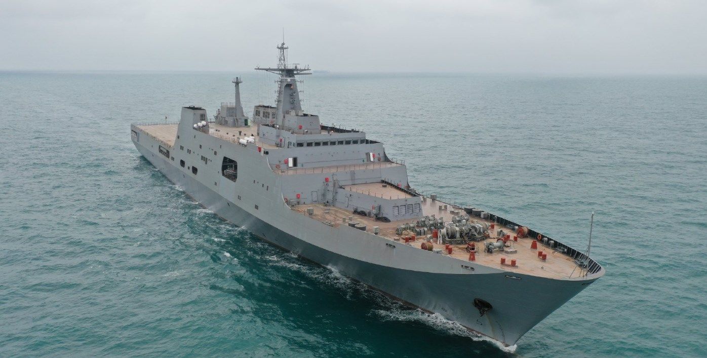 Made in China continues to work hard!Exported 10,000-ton warship ...