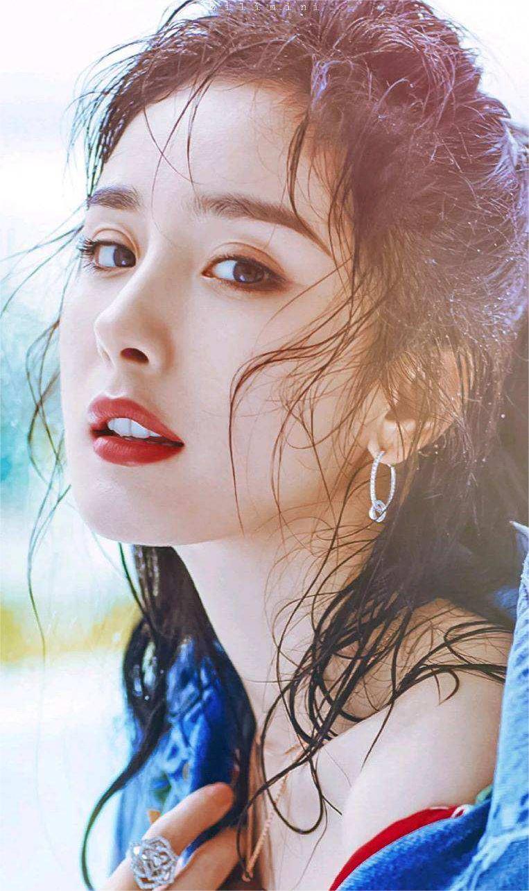 How good is Da Mimi's figure, why is Yang Mi called Da Mimi?just look ...