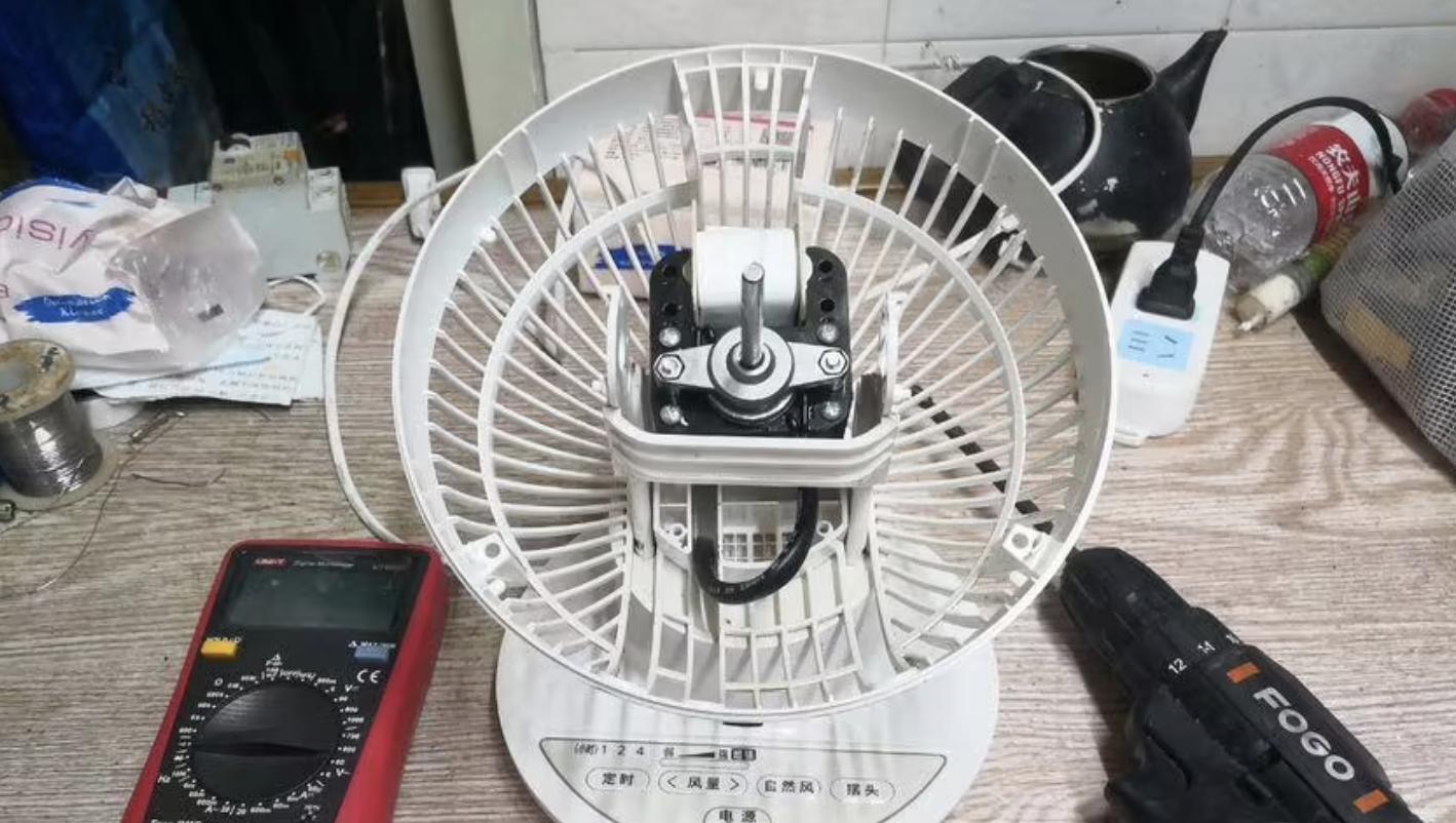 The wind power of the fan becomes smaller, and the solution is easy to ...