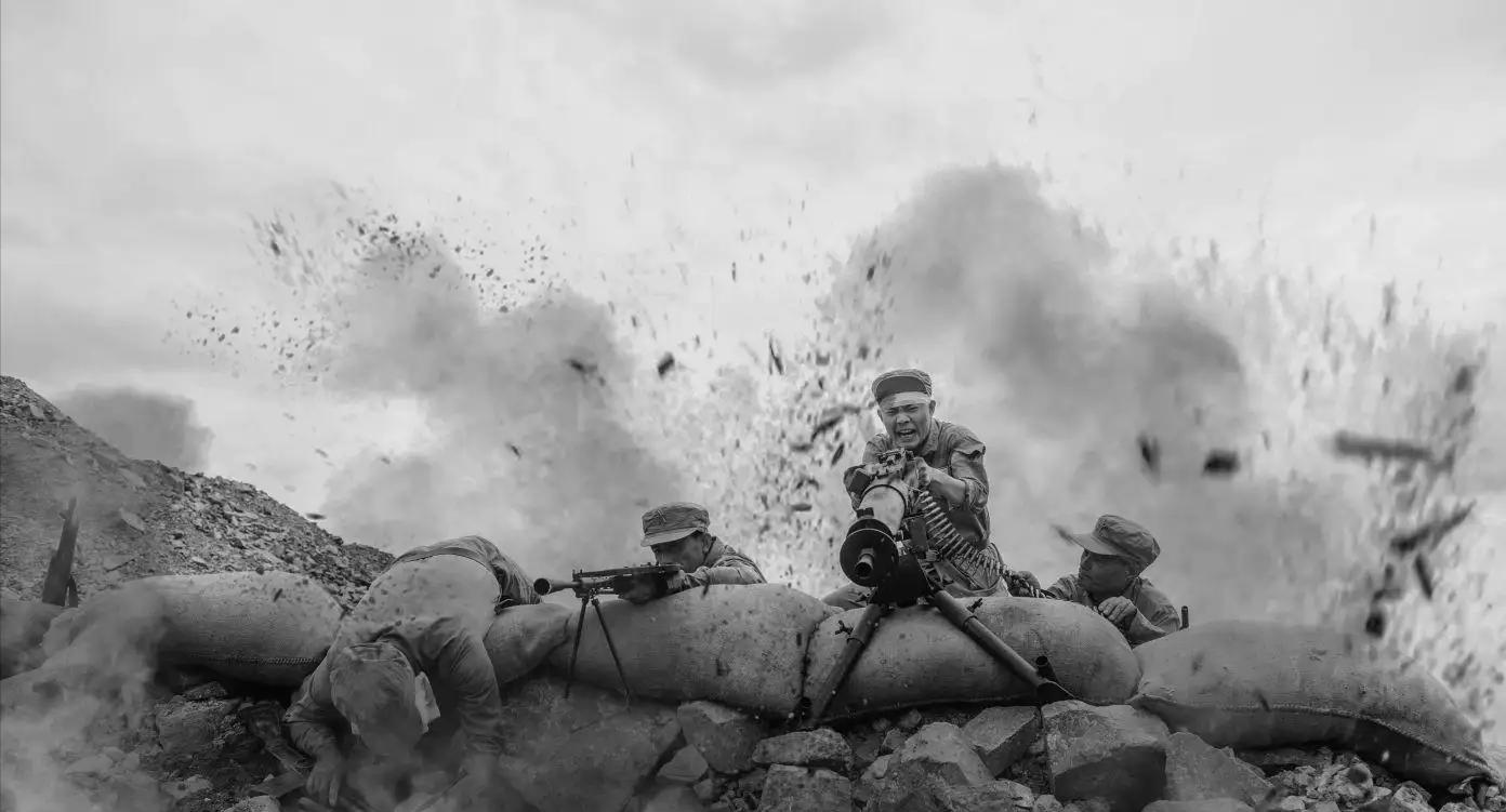 When the new soldier was defending his position, he saw the enemy ...