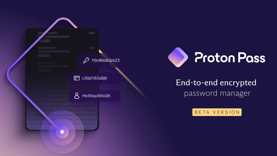 Full field end-to-end encryption, password manager Proton Pass released - iNEWS