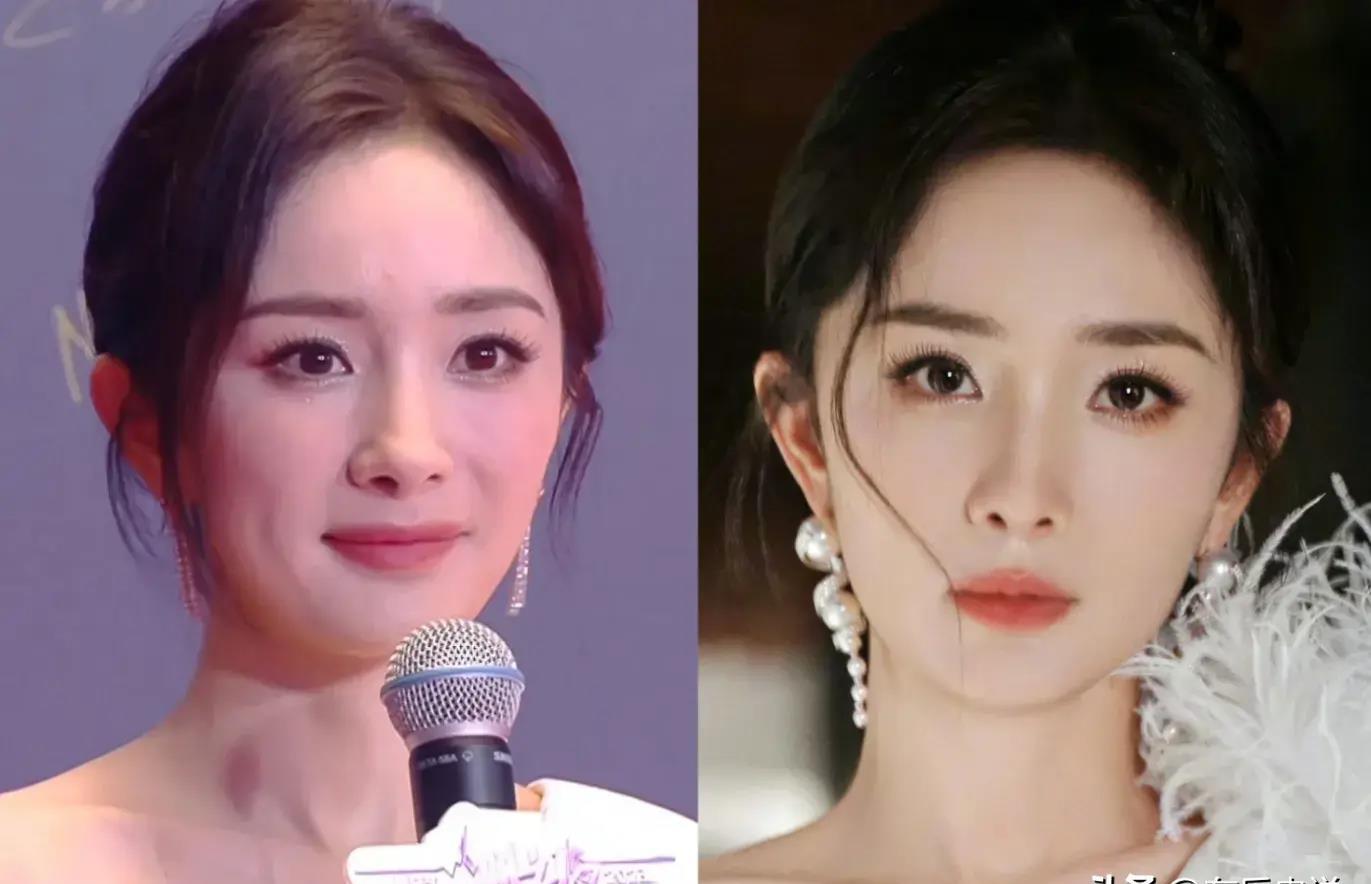 Called the red carpet at night, Yang Mi showed up at the armpit of the ...