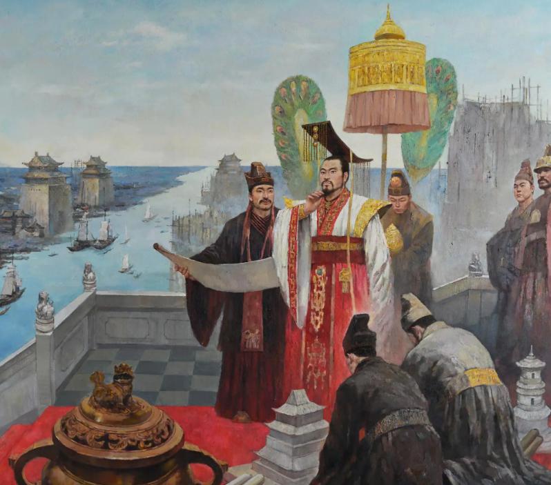 Yang Jian, who was ruled by the Founding Emperor in the past, and Yang ...
