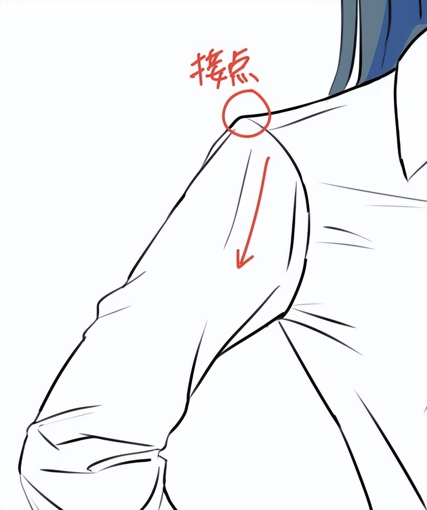 How to draw t-shirt folds?Teach you clothes wrinkles that novices can ...