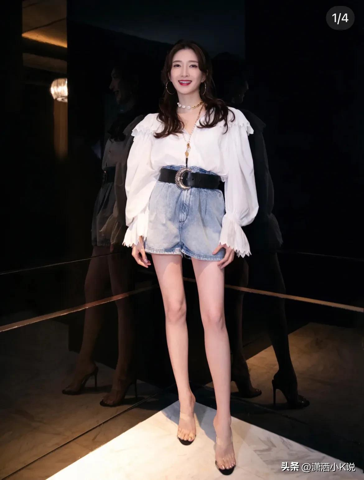 Jiang Shuying of the Long Legs Series in the Entertainment Circle - iMedia