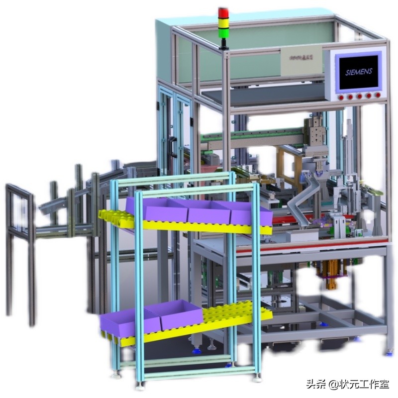 Stacker reclaimer belt conveyor design Solidworks/cad 3D modeling 3D ...
