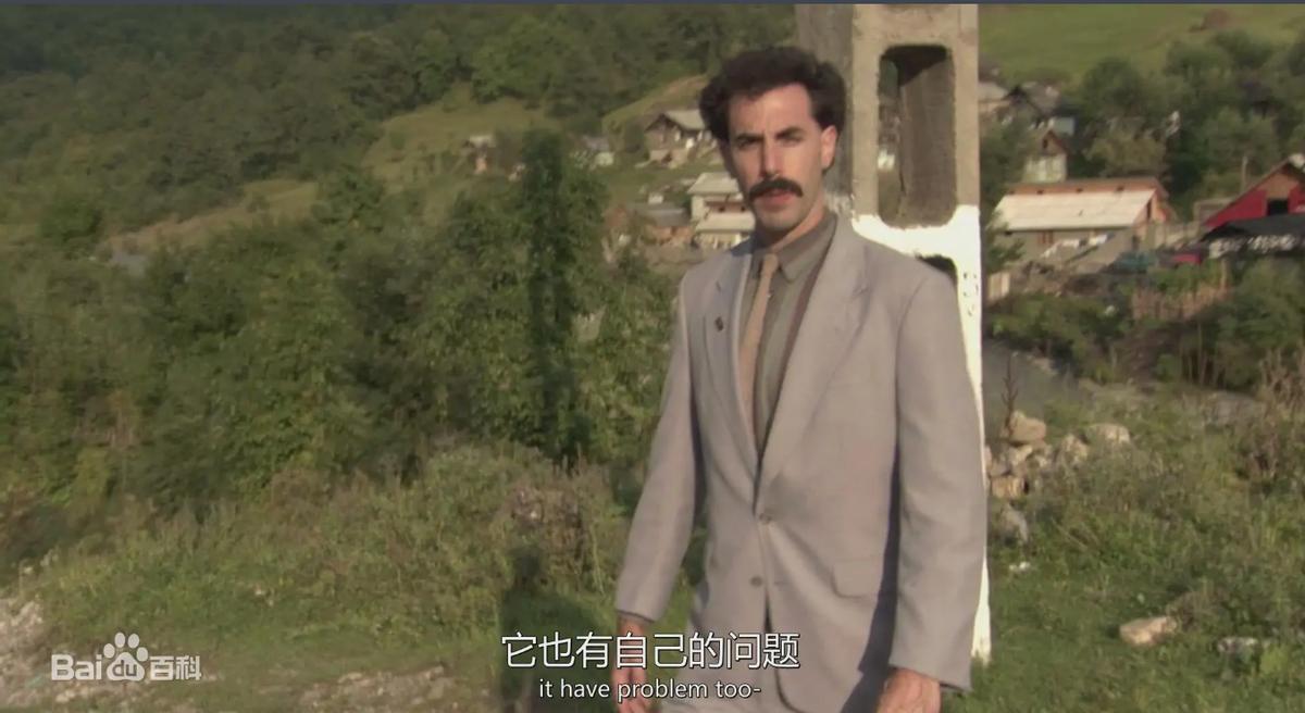 The foreign comedy film "Borat" conveys thoughts on society and culture ...