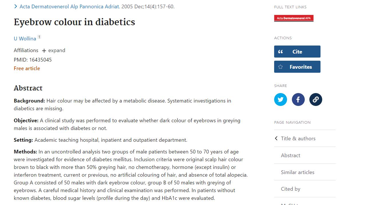 Be careful if you have this change in your hair and eyebrows, you may ...