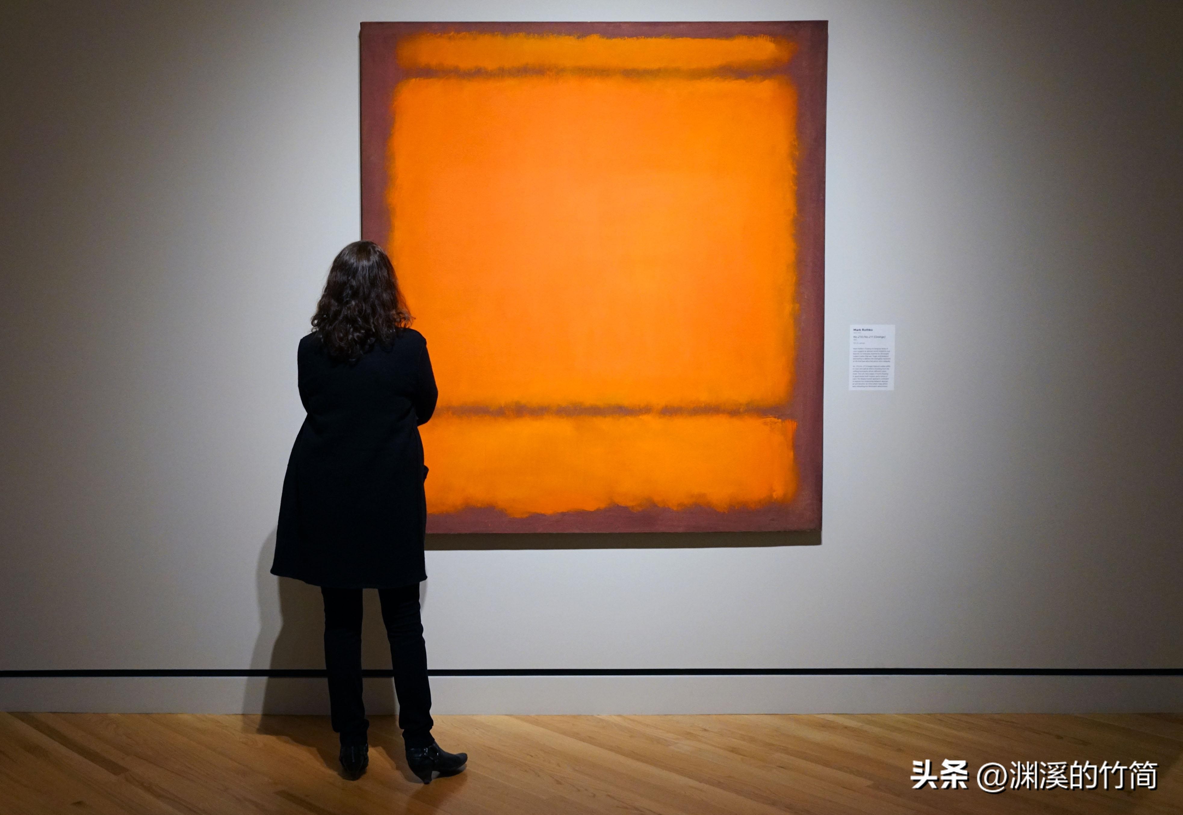Mark Rothko, who subverted tradition and pursued abstraction, used ...