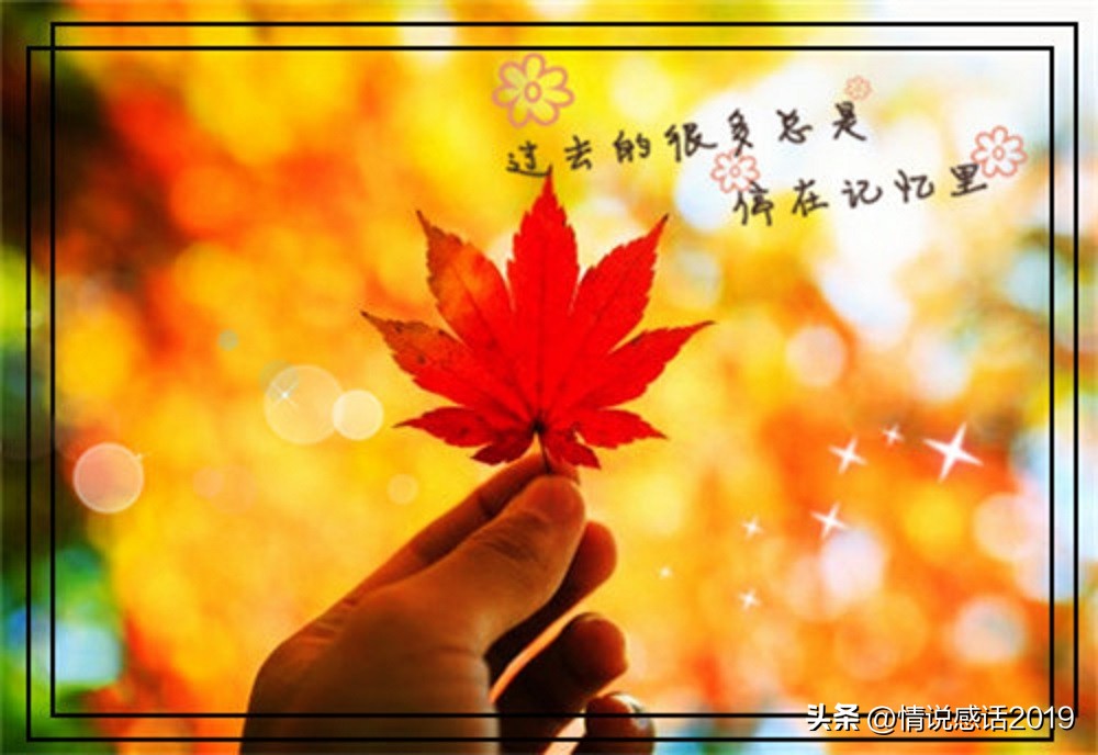 Why do you need to have love, leave a memory for the years, and leave a ...