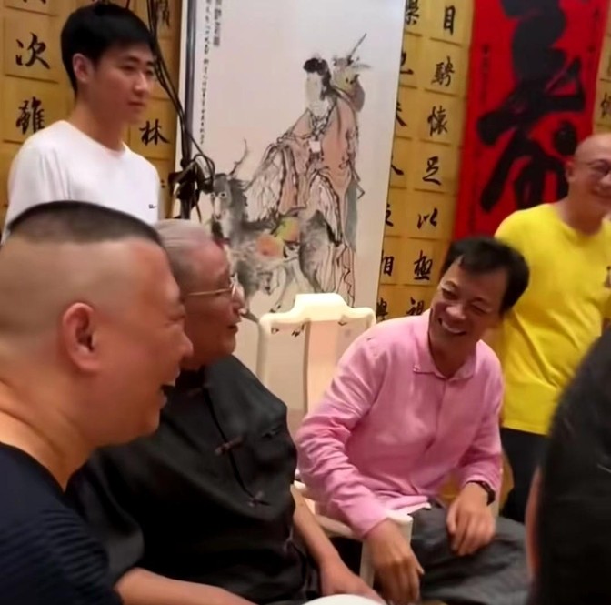 A father and son are so loving in the crosstalk circle? Ma Zhiming's 80th birthday party, Guo ...