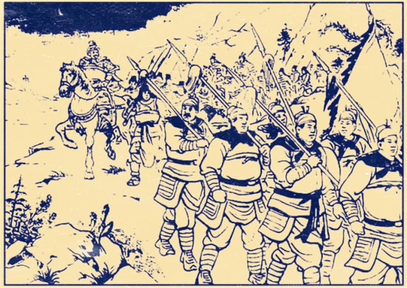 Lu Meng made a surprise attack on Jingzhou and captured and killed Guan ...