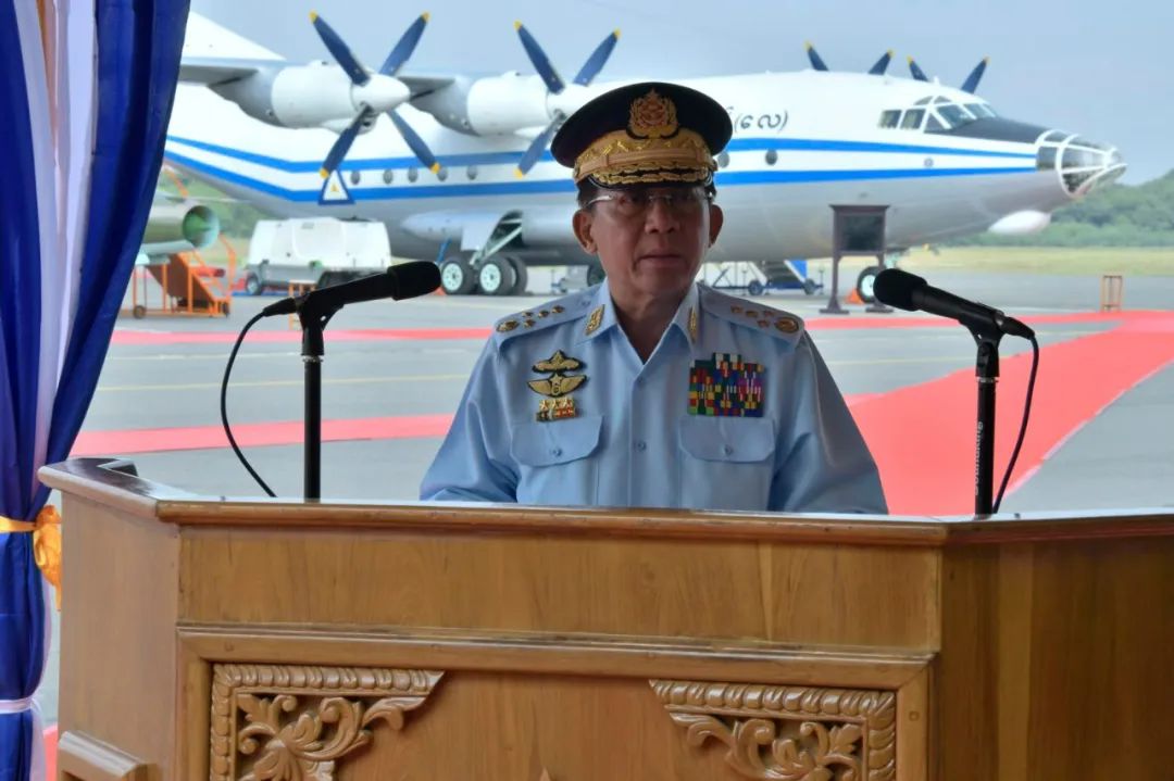 General Min Aung Hlaing, Commander-in-Chief of the Burmese Army ...