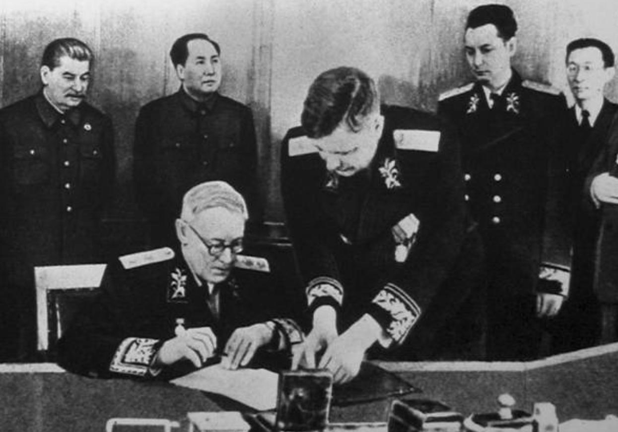 In 1950, the Sino-Soviet Alliance Treaty was signed, and the Soviet ...
