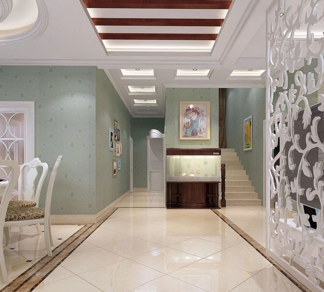 360㎡ European-style villa design, light luxury, romantic and boundless ...