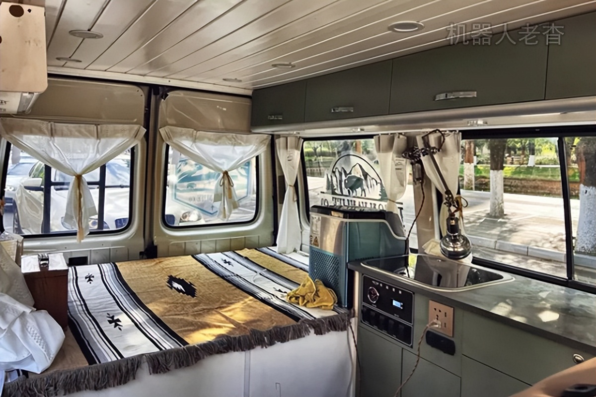 The coffee caravan is here, open while traveling, a classic Transit ...