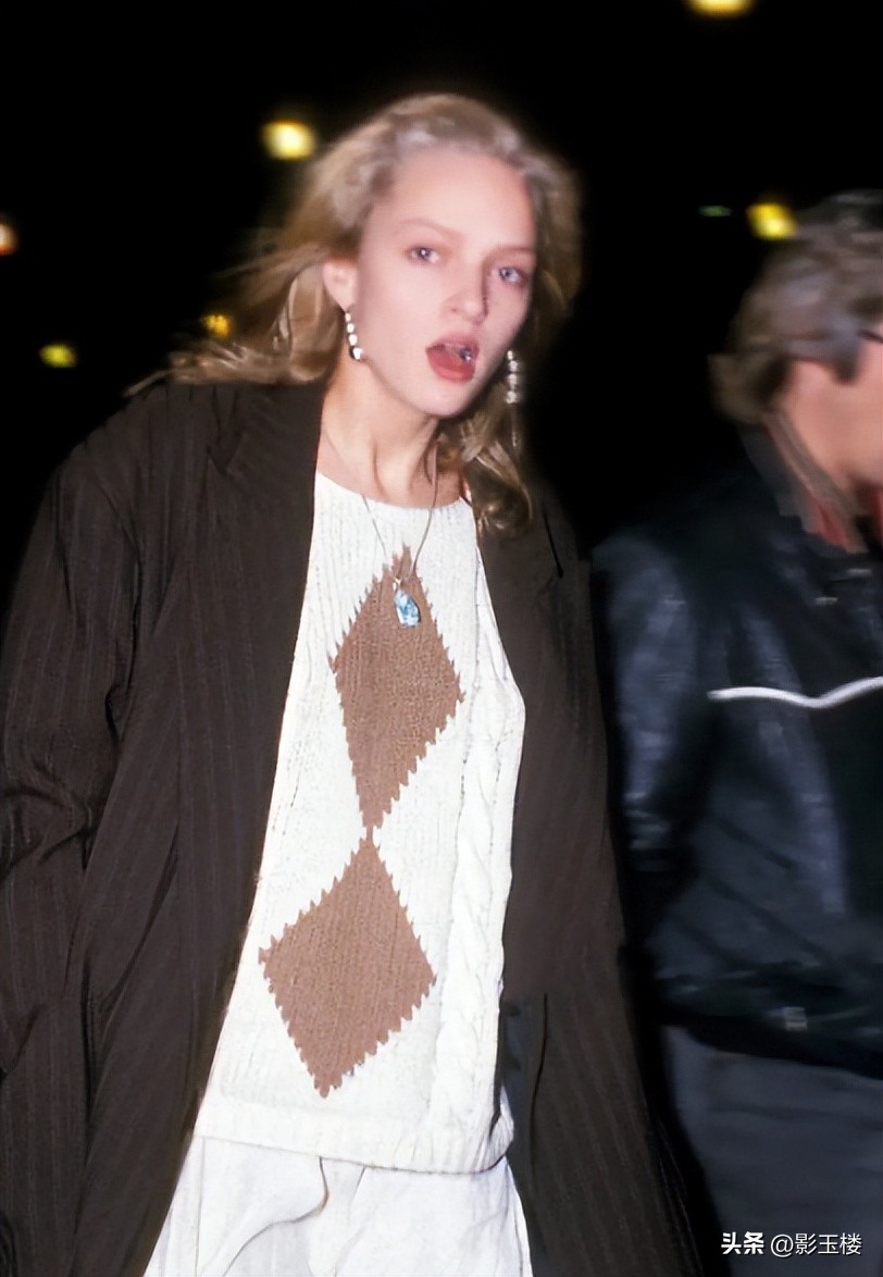 "Pulp Fiction" heroine Uma Thurman made large-scale movies in her early ...